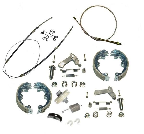 Corvette Emergency Brake Kit (1965-1982) – Muskegon Brake & Tire